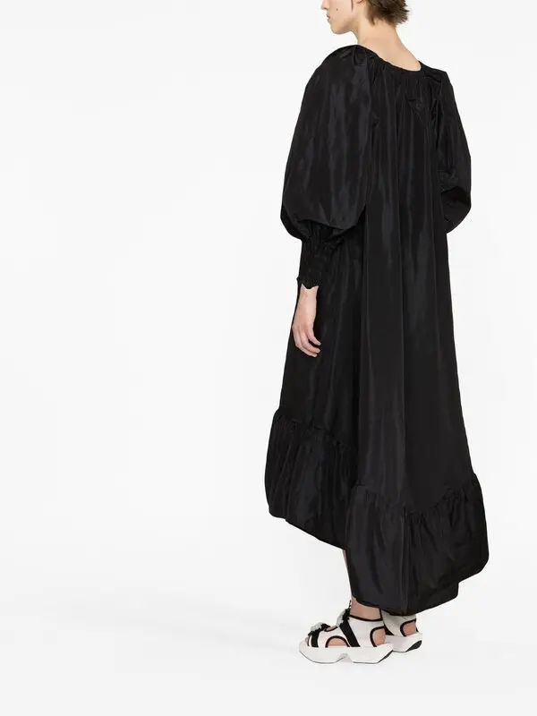 PATOU Puff-sleeve Maxi Dress