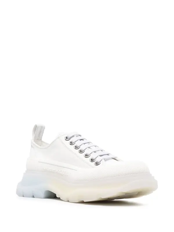 Alexander McQueen Tread Slick Sneakers - White