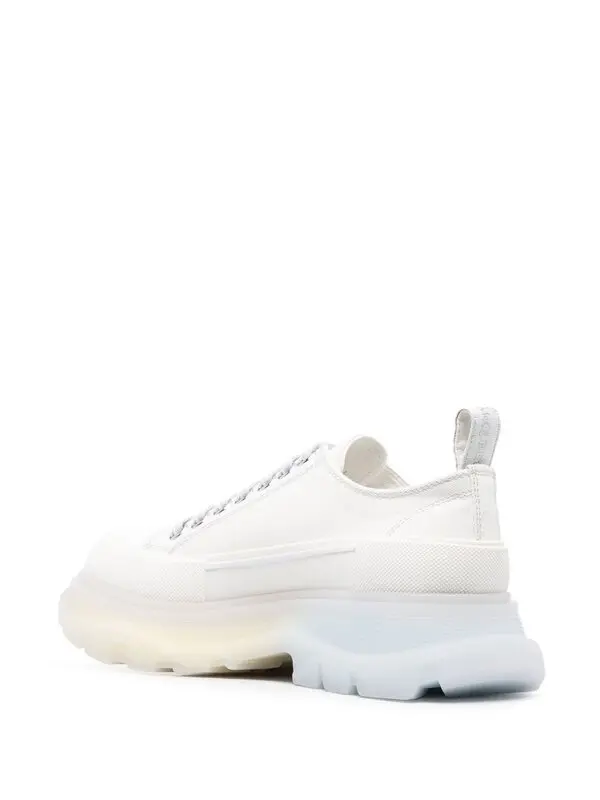 Alexander McQueen Tread Slick Sneakers - White