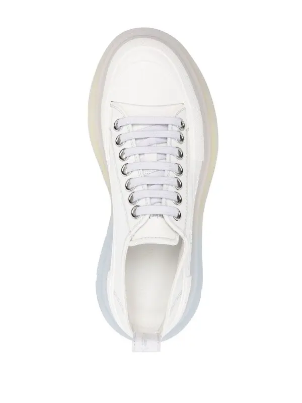 Alexander McQueen Tread Slick Sneakers - White