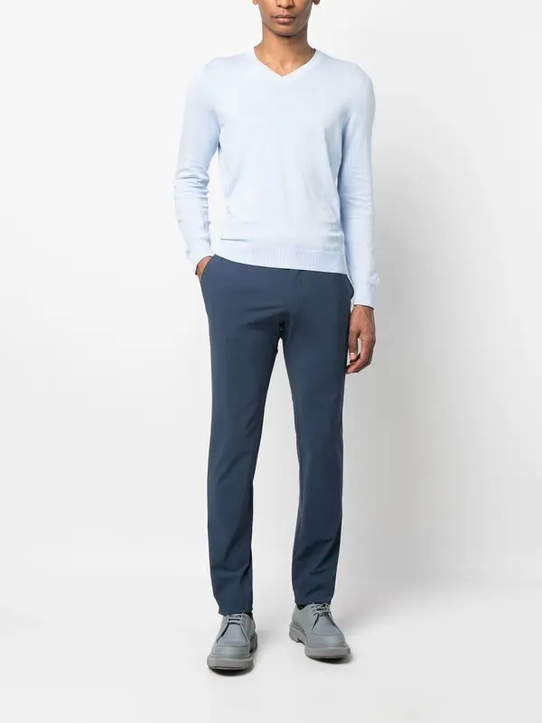 PT TORINO Mid-rise Skinny-cut Trousers