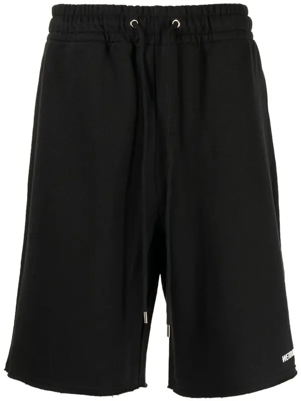 We11Done Logo-print Shorts