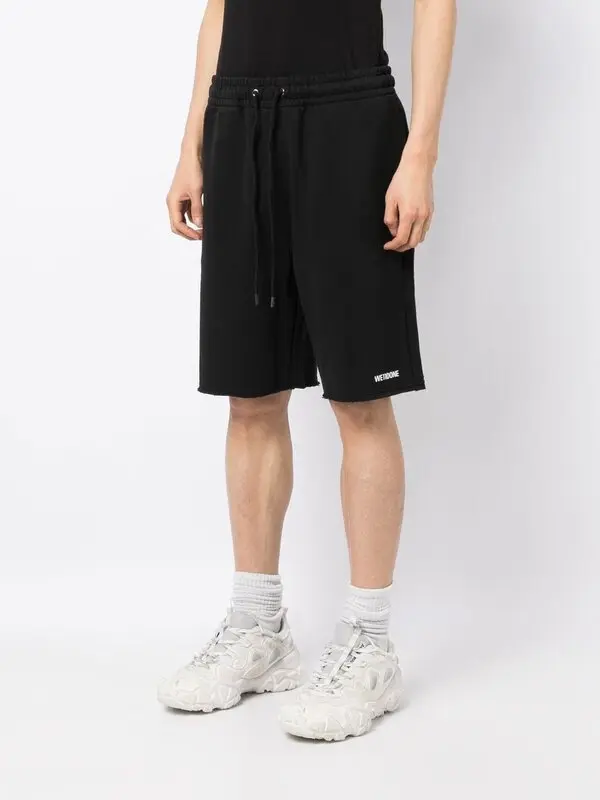 We11Done Logo-print Shorts