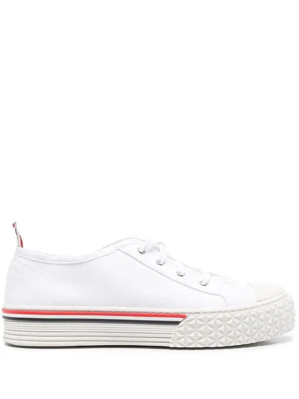 Thom Browne Collegiate Low-top Sneakers - White