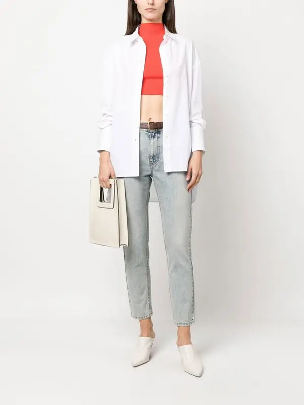 Ports 1961 Cropped Slim-cut Jeans
