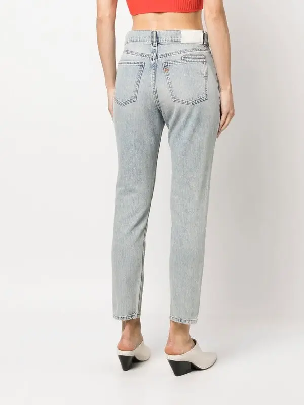 Ports 1961 Cropped Slim-cut Jeans
