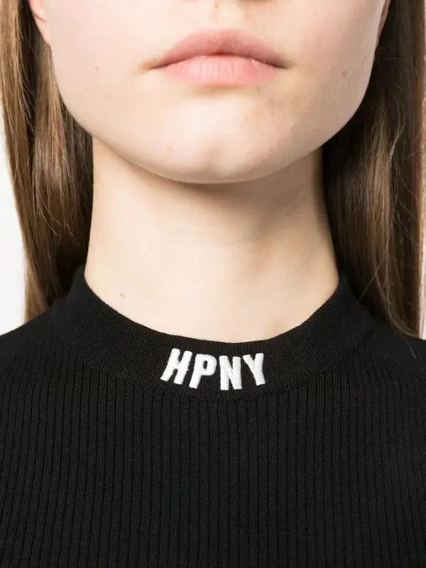 Heron Preston Fine Ribbed Mini Dress