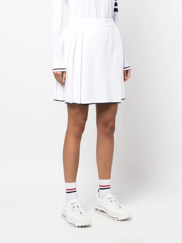 Thom Browne Pleated Miniskirt