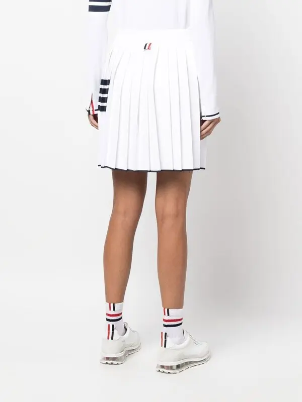 Thom Browne Pleated Miniskirt