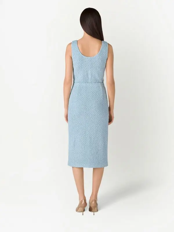 St. John Tweed Dress - Blue