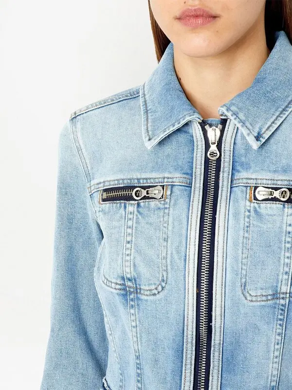 DIESEL® Denim Cropped Jacket