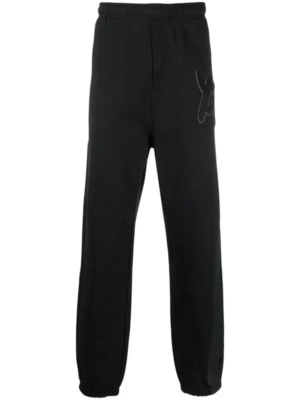 Y3 Appliqué Logo Track Trousers