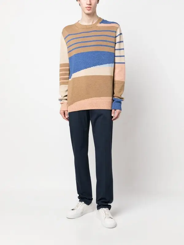 DONDUP Mid-rise Slim-fit Chinos - Blue