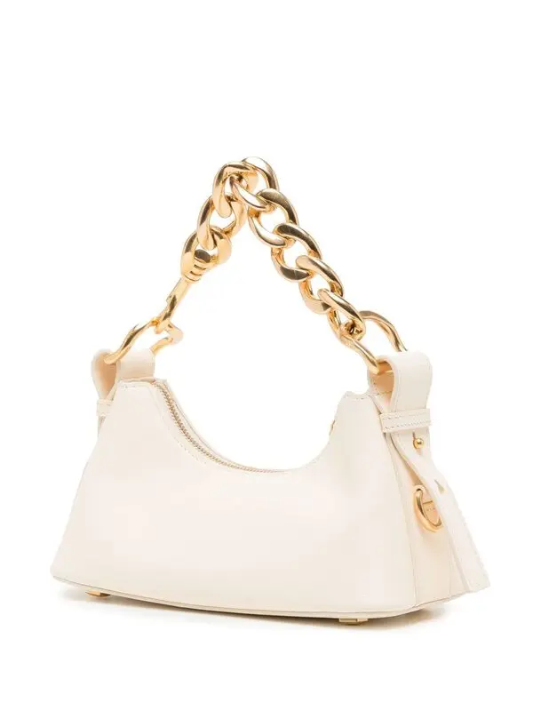APEDE MOD Chain-detail Leather Shoulder Bag
