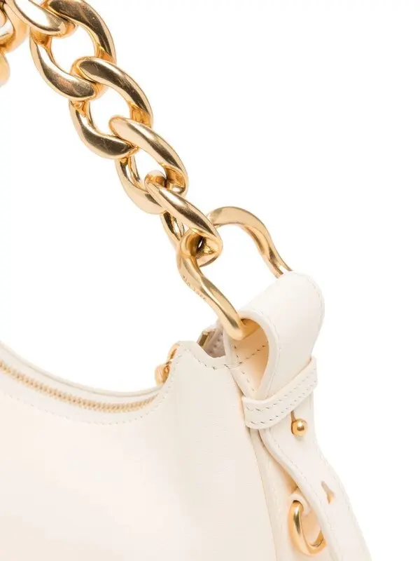 APEDE MOD Chain-detail Leather Shoulder Bag