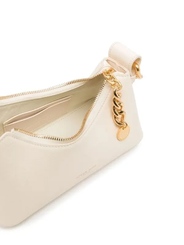 APEDE MOD Chain-detail Leather Shoulder Bag