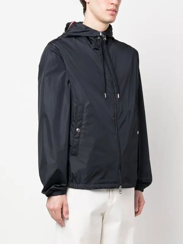 Moncler Grimpeurs Lightweight Hooded Jacket - Blue