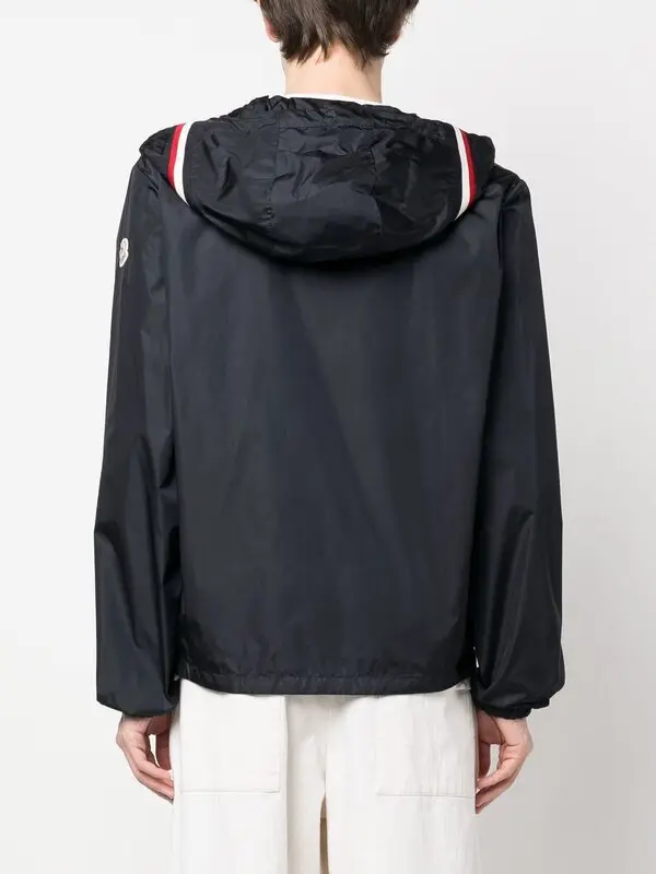 Moncler Grimpeurs Lightweight Hooded Jacket - Blue