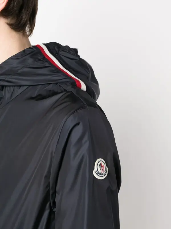 Moncler Grimpeurs Lightweight Hooded Jacket - Blue