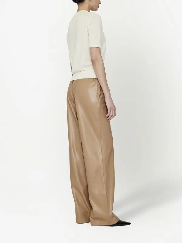 ANINE BING Koa Faux-leather Pants