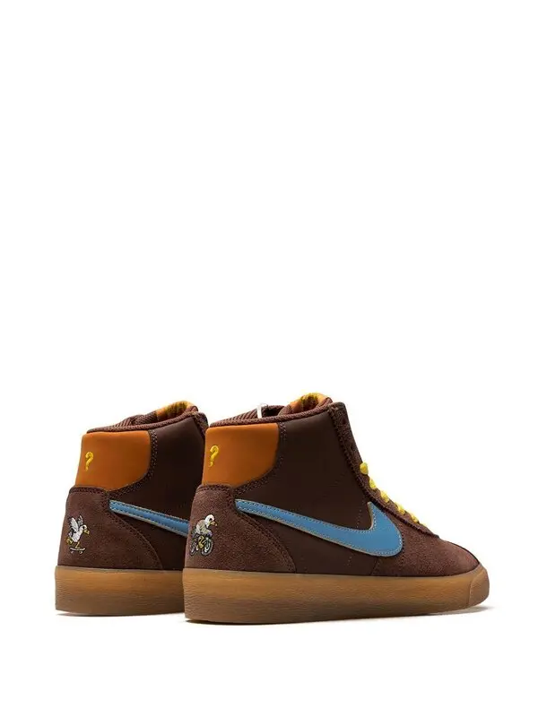 Nike Sb Bruin High "why So Sad?" Sneakers
