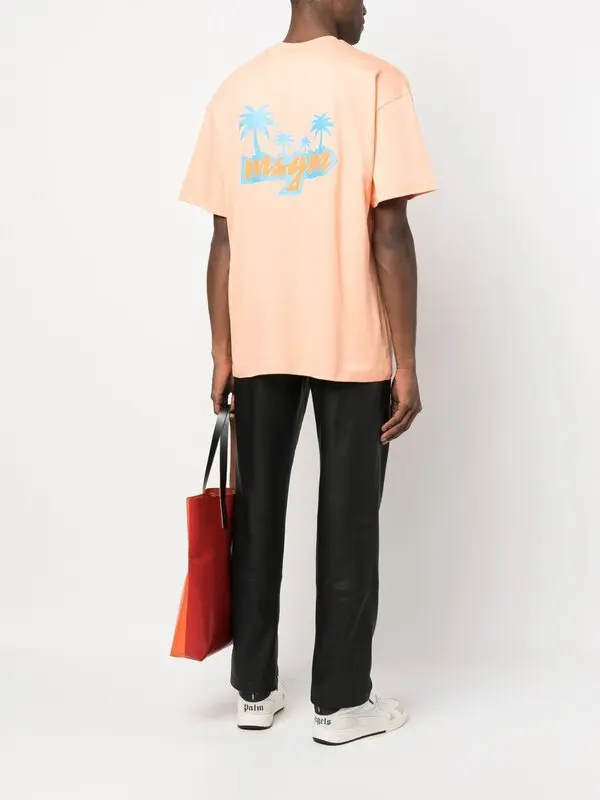 MSGM Logo-print T-shirt