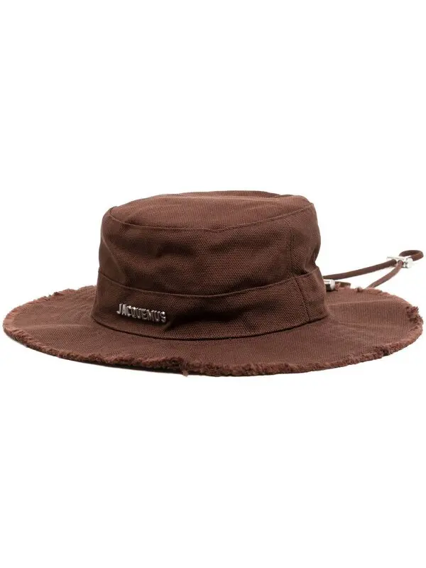 Jacquemus Le Bob Artichaut Bucket Hat - Brown