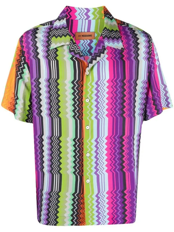 Missoni Chevron-stripe Shirt