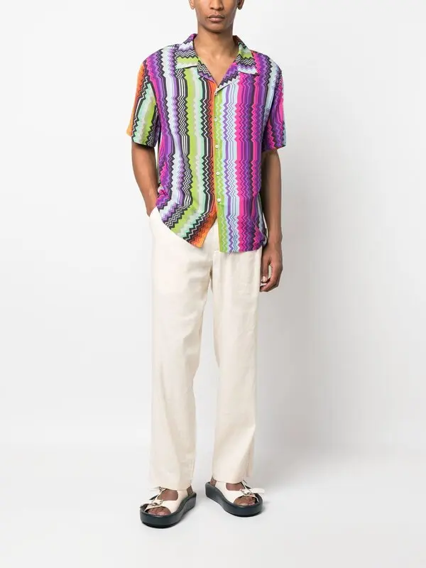 Missoni Chevron-stripe Shirt
