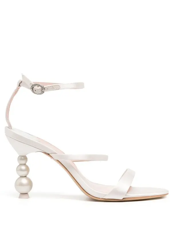 SOPHIA WEBSTER 85mm Rosalind Pearl Sandals