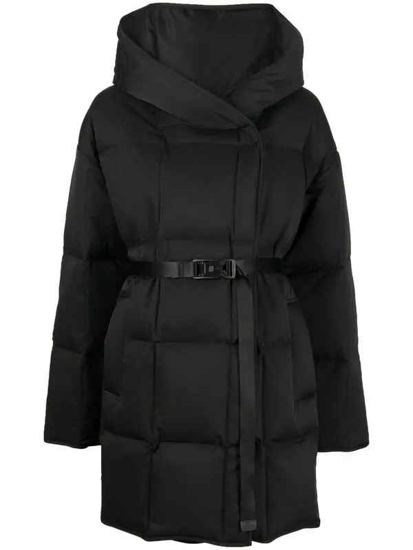 Goen.j Hooded Quilted Down Coat