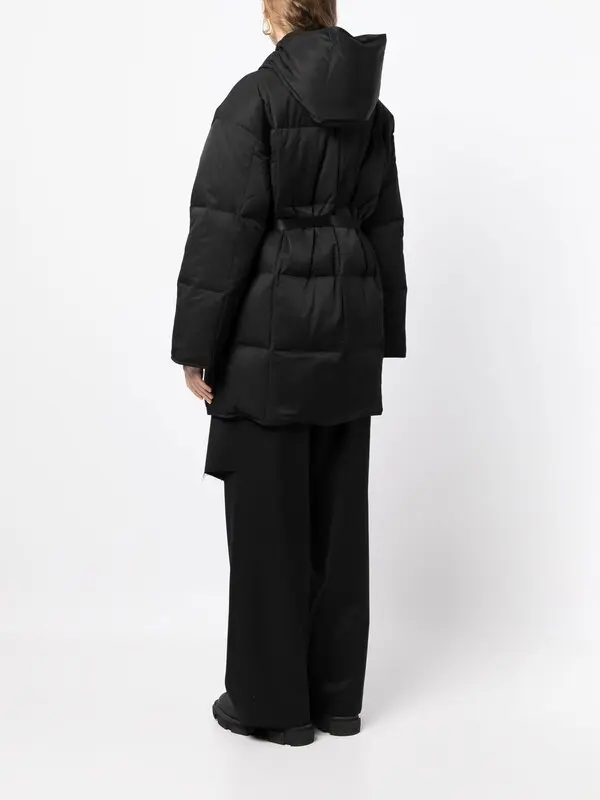 Goen.j Hooded Quilted Down Coat