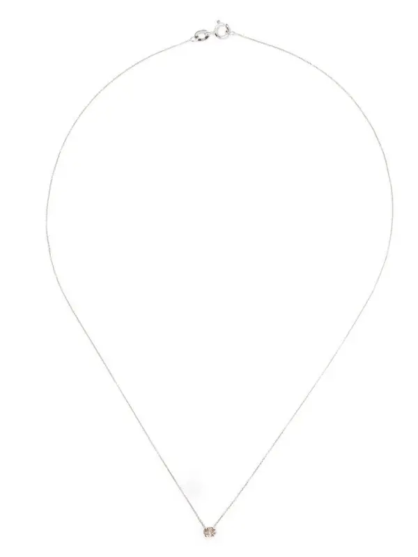 WOUTERS & HENDRIX 18kt White Gold Cream Diamond Necklace
