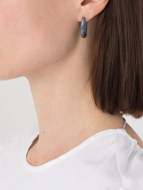SELIM MOUZANNAR Link Sapphire Earrings