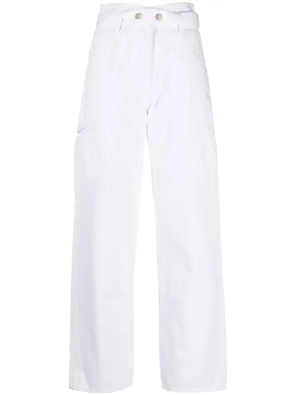 IRO PARIS Belted Straight-leg Jeans