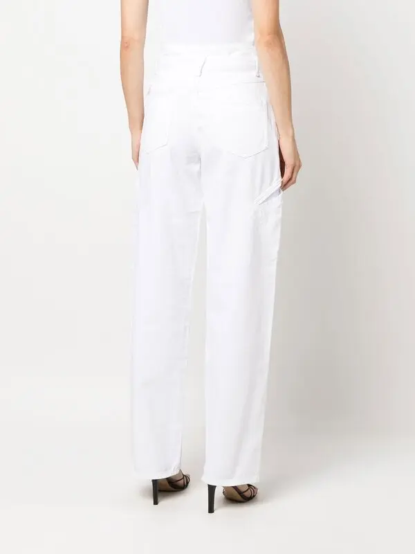 IRO PARIS Belted Straight-leg Jeans