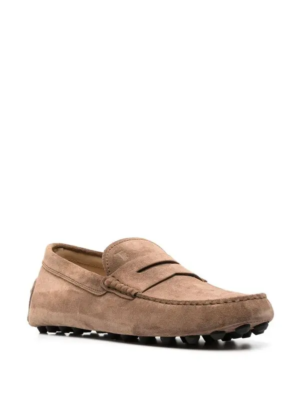 TOD'S City Gommino Suede Loafers