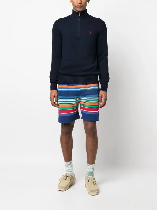 Polo Ralph Lauren Cotton Quarter-zip Sweatshirt - Blue
