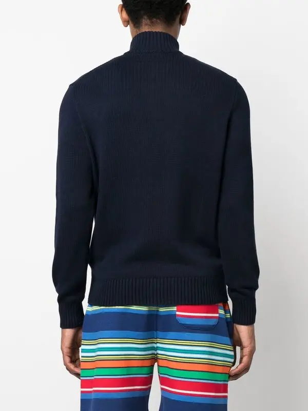 Polo Ralph Lauren Cotton Quarter-zip Sweatshirt - Blue