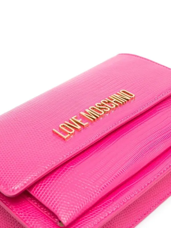 Moschino Logo-plaque Satchel Bag