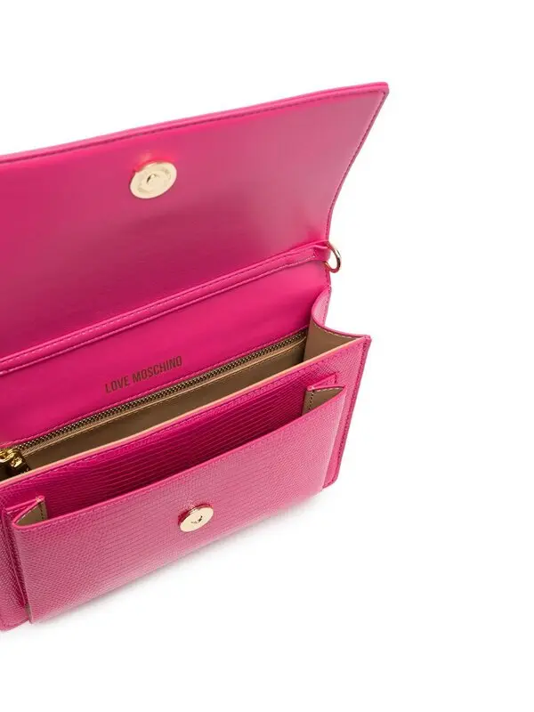 Moschino Logo-plaque Satchel Bag