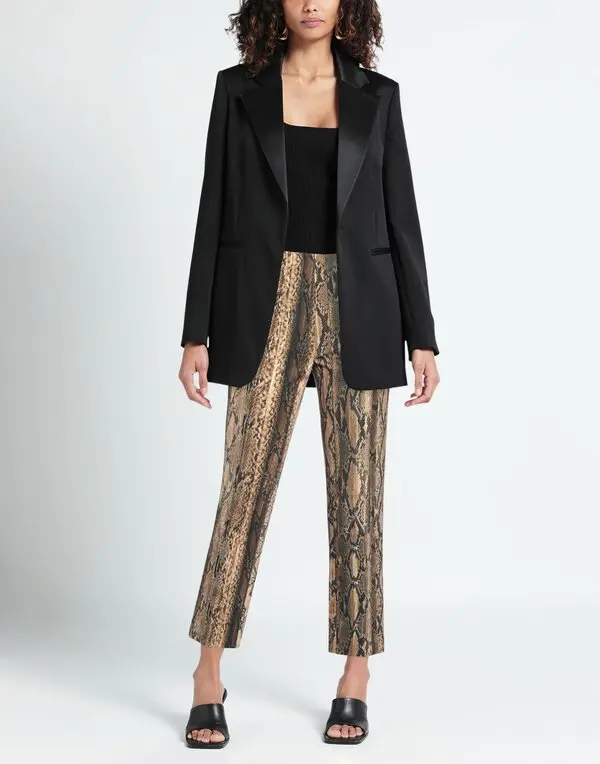 Just Cavalli Animal Print Tapered Pants
