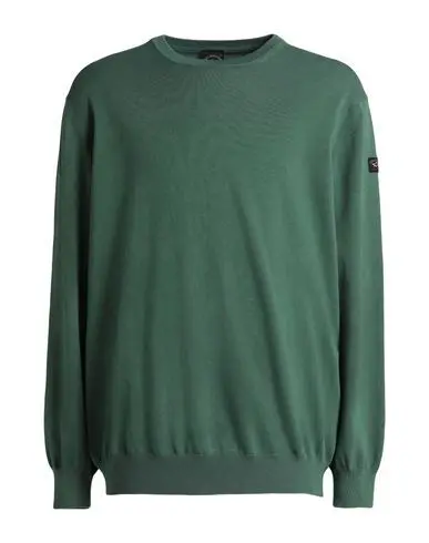 Paul & Shark Sweater Military Size Cotton - Green