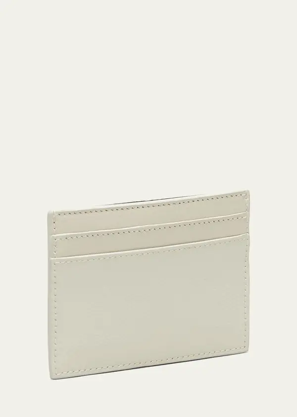 Saint Laurent Monogram Card Case In Patent Leather