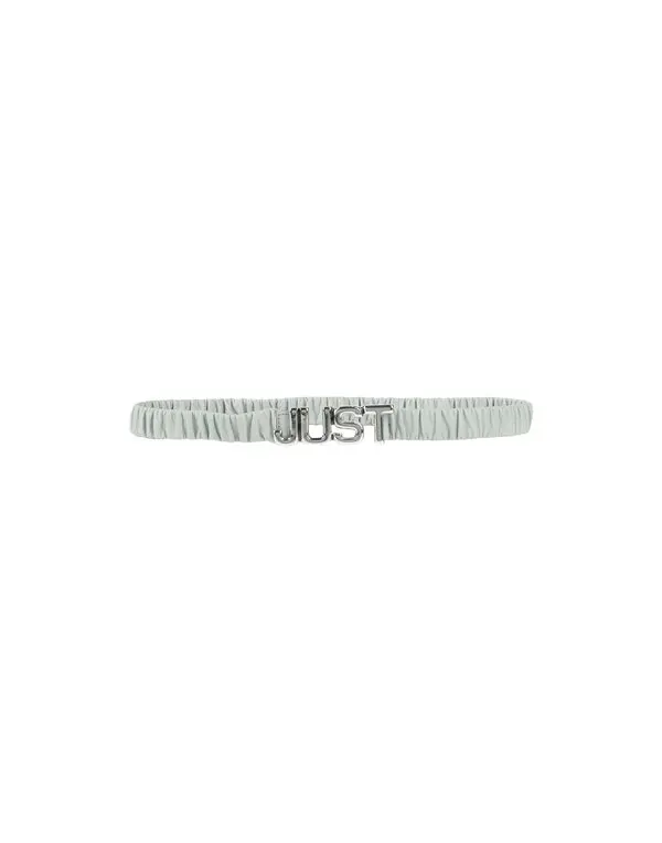 Just Cavalli Leather Belt - Sage Green