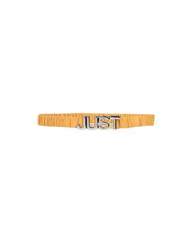 Just Cavalli Leather Belt - Yellow