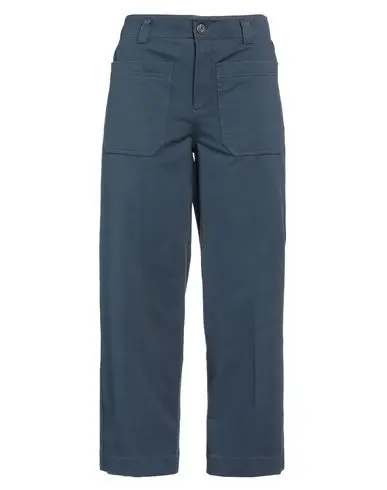 CIRCOLO 1901 Wide Leg Pants - Navy Blue