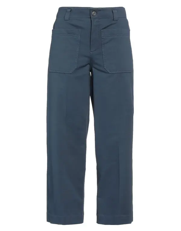 CIRCOLO 1901 Wide Leg Pants - Navy Blue