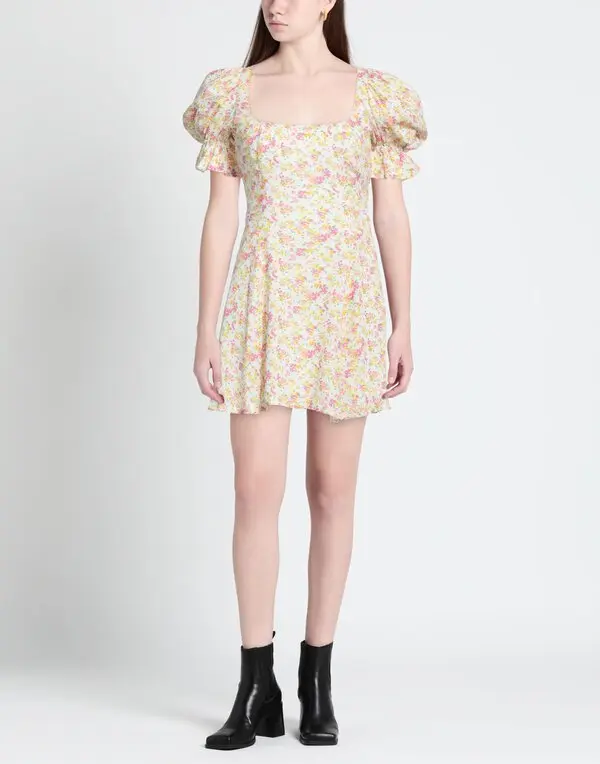 LA SEMAINE PARIS Mini Dress - Light Yellow