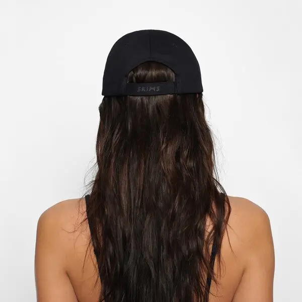 SKIMS Black Baseball Cap Skims Baseball Cap - Onyx | Editorialist main image 4